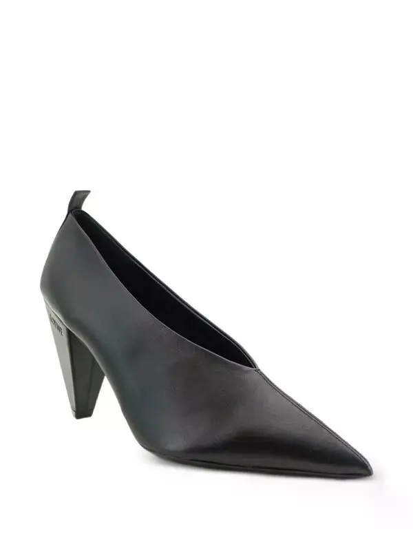 Loewe Origami Cubic Leather Pumps