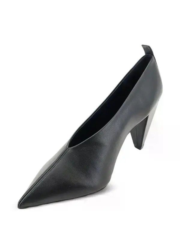 Loewe Origami Cubic Leather Pumps