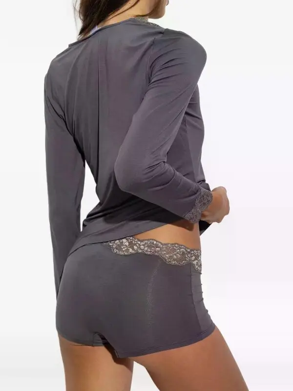Hanro Dana Lace-trim Boxer Shorts