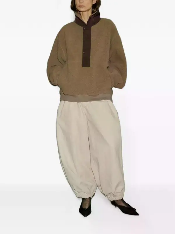 ENTIRE STUDIOS Fleece Panelled Sweatshirt