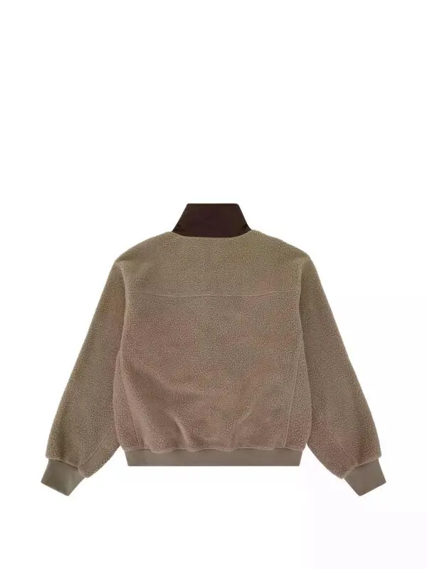 ENTIRE STUDIOS Fleece Panelled High Neck Sweatshirt