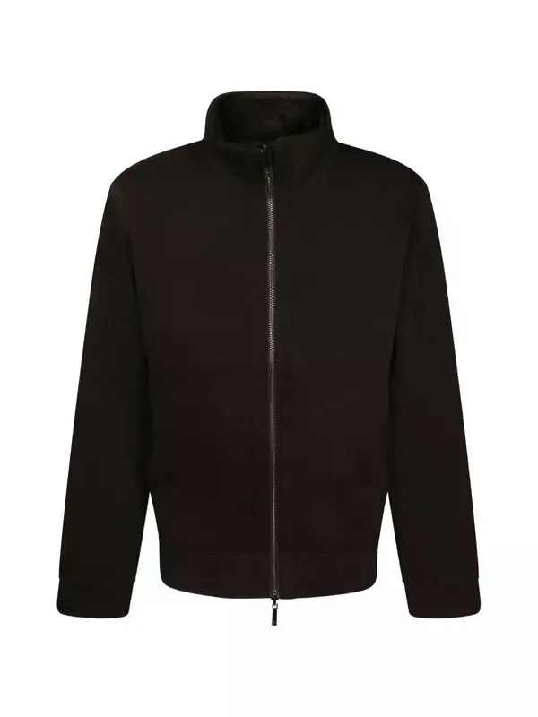 Emporio Armani High Neck Zip-up Sweatshirt
