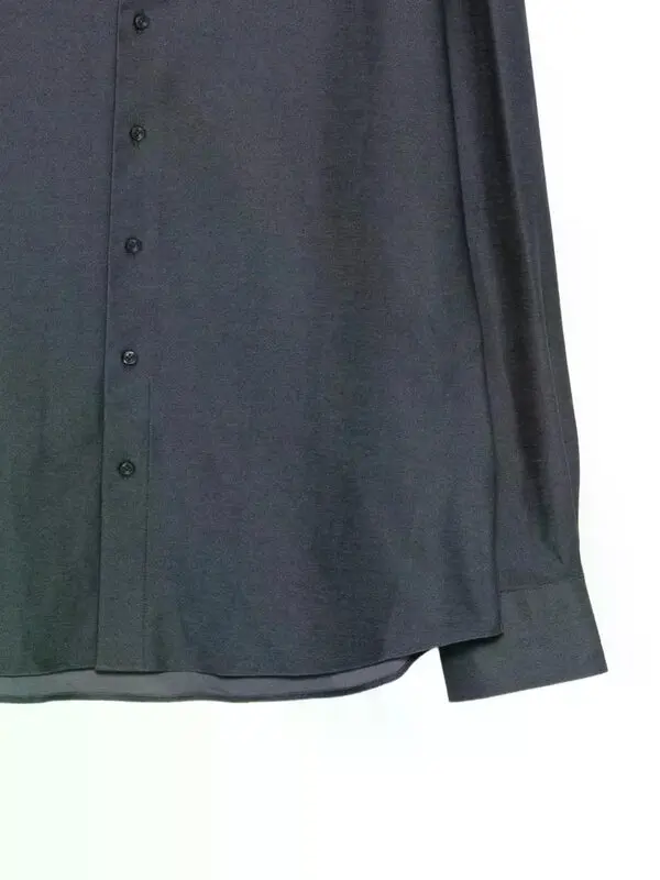 PROFUOMO Spread-collar Button-down Shirt