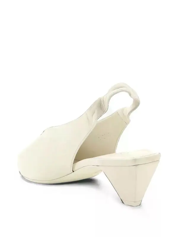 Loewe Origami Cubic Leather Pumps