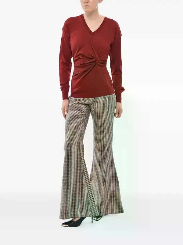 Stella McCartney Draped V-neck Sweater