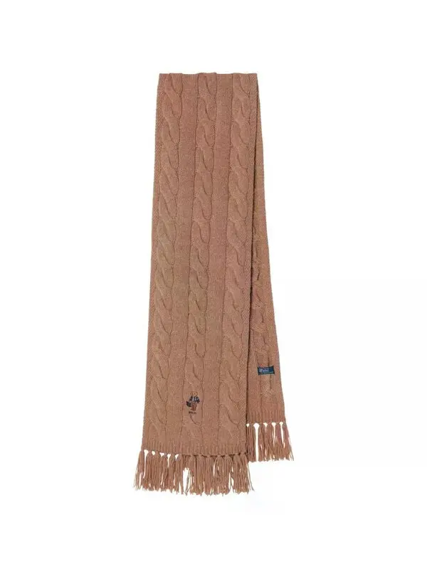 Polo Ralph Lauren Polo Bear Cable-knit Scarf