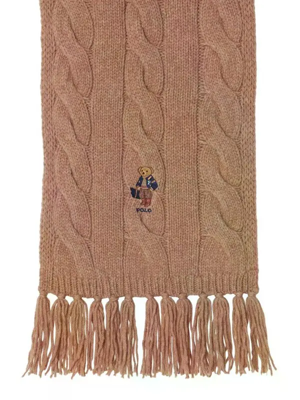 Polo Ralph Lauren Polo Bear Cable-knit Scarf