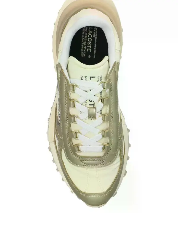 Lacoste Elite Active Sneakers With -tone Metallic Panelling