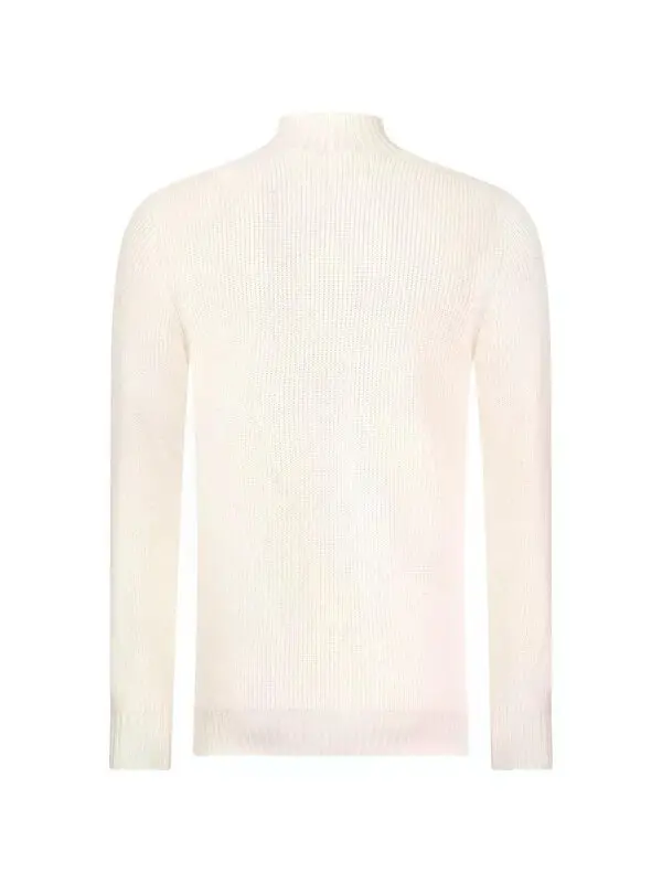 GRAN SASSO Ribbed-knit High-neck Sweater