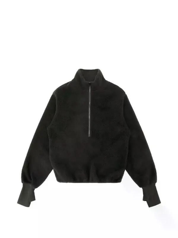 ENTIRE STUDIOS Half-zip Fleece Sweater