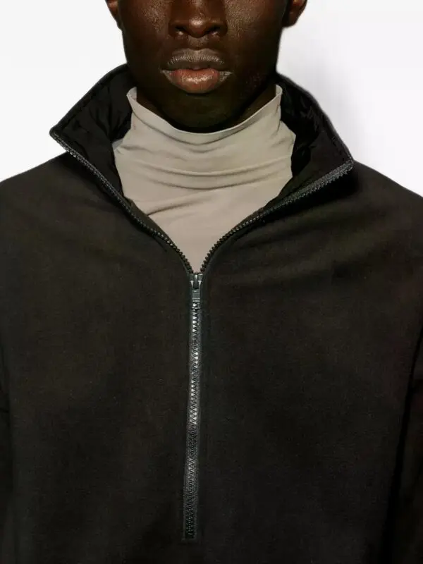 ENTIRE STUDIOS Half-zip Fleece Sweater