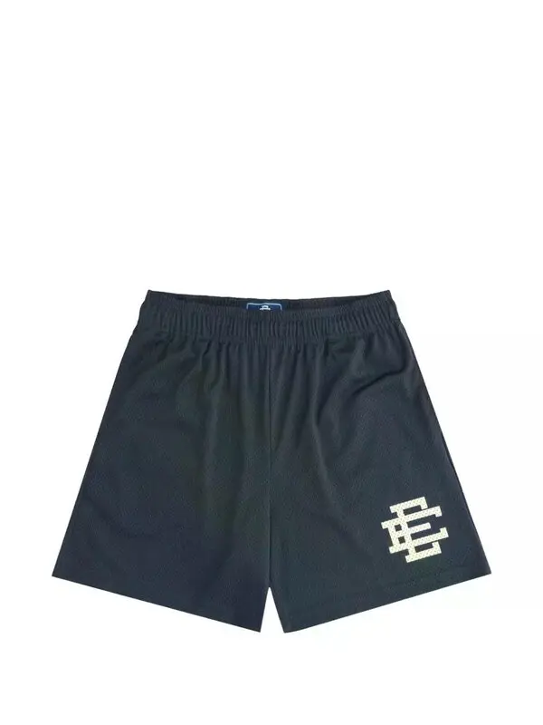 ERIC EMANUEL Mesh Track Shorts With Logo Detail