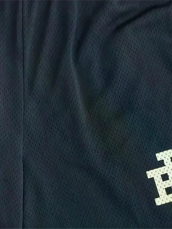 ERIC EMANUEL Mesh Track Shorts With Logo Detail