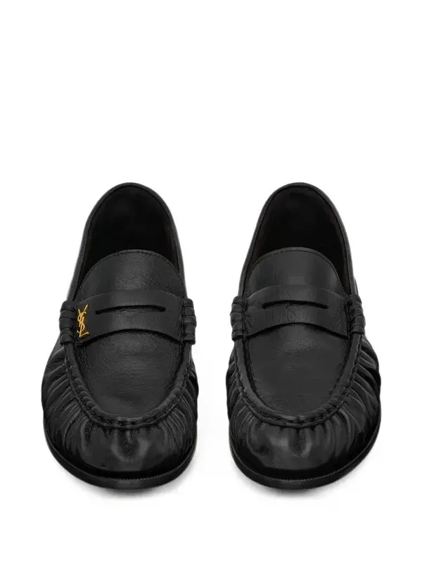 Saint Laurent Leather Loafers