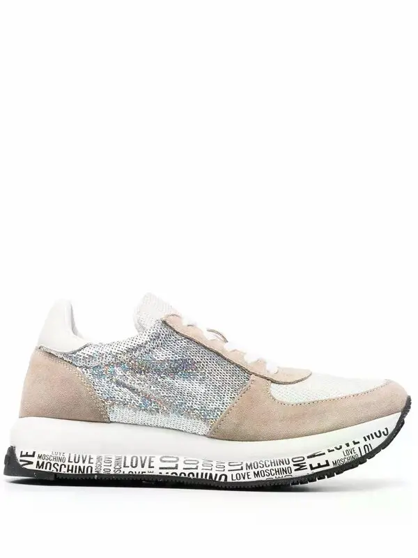 Moschino Colour-block Logo Sneakers