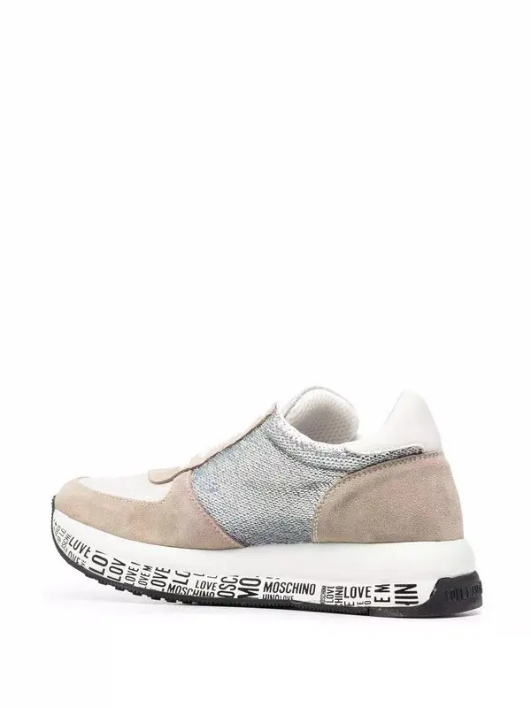 Moschino Colour-block Logo Sneakers