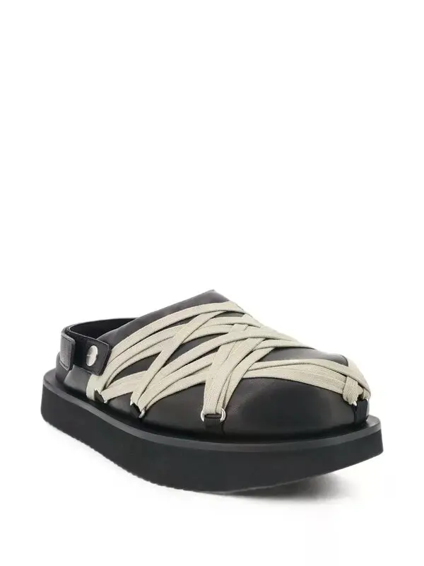 Rick Owens Megalace Platform Mules