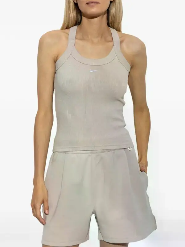 Nike Ribbed-knit Racerback Top