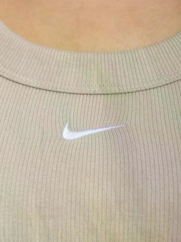 Nike Ribbed-knit Racerback Top