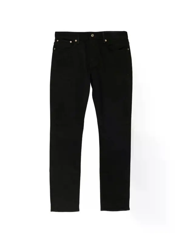 Emporio Armani Classic Five Pockets Straight-leg Jeans - Black