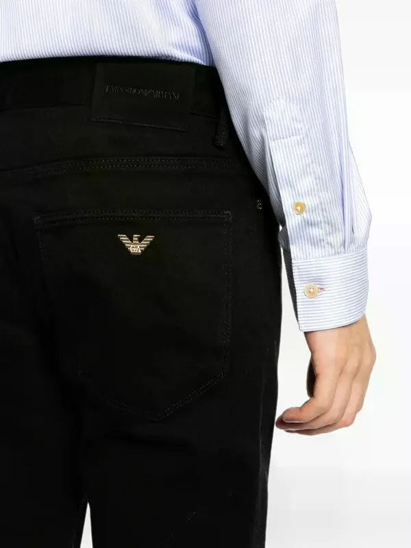 Emporio Armani Classic Five Pockets Straight-leg Jeans