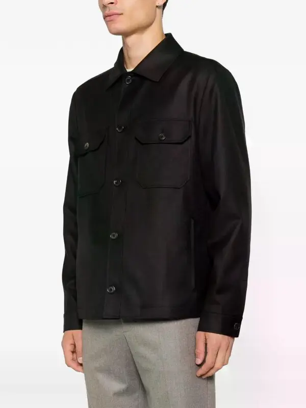 Corneliani Button-up Chest-pocket Jacket