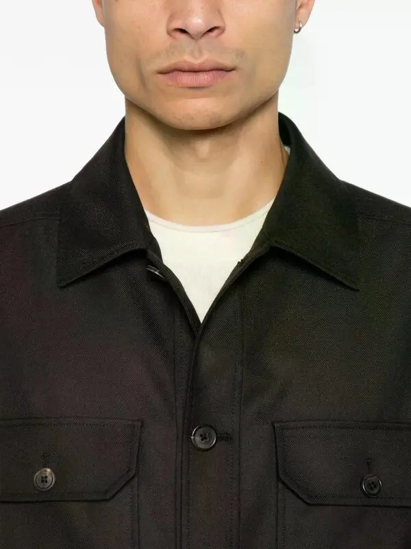 Corneliani Button-up Chest-pocket Jacket