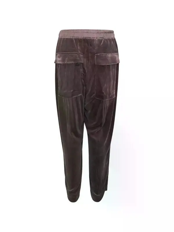 Rick Owens Astaires Velvet Track Pants