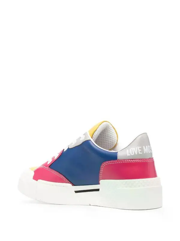 Moschino Colour-block Panel Sneakers