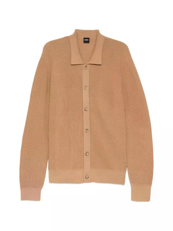 BOSS Logo-patch Cardigan