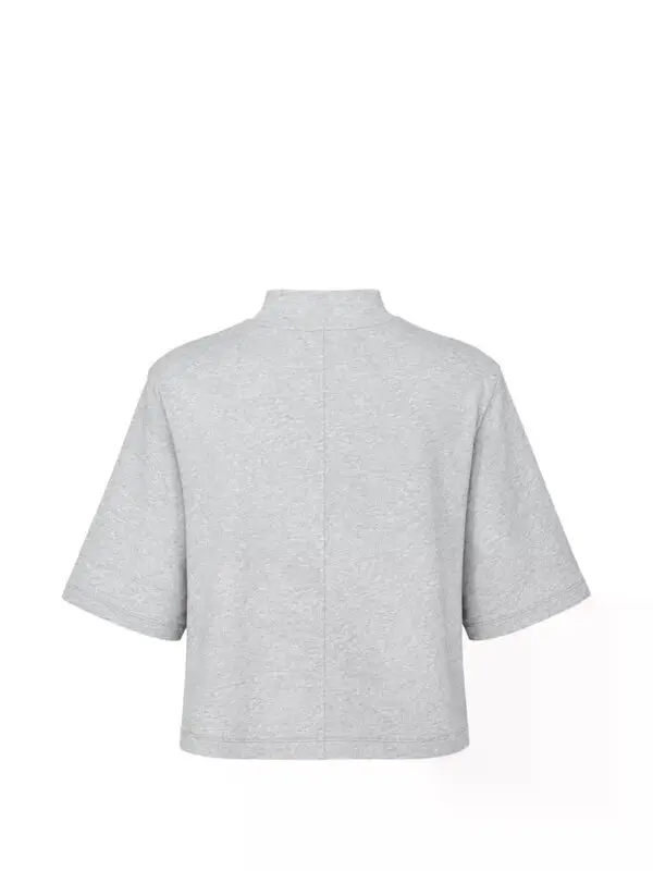 CLUB21 Irene Mock-neck T-shirt