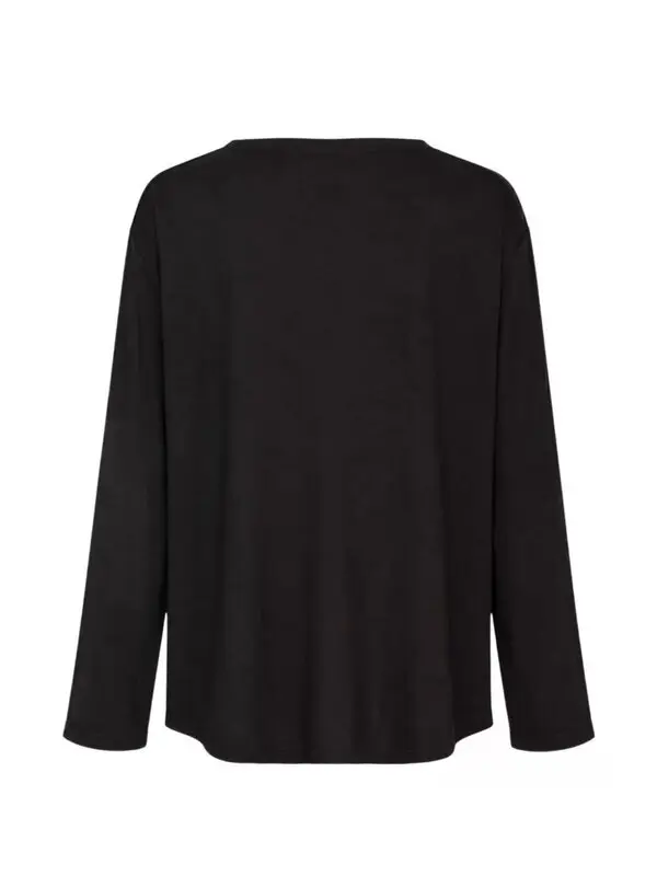 CLUB21 COLLECTION Cowl Neck Long Sleeve Blouse