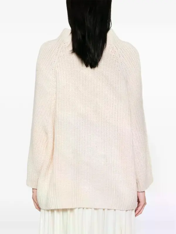 EMERSON RENALDI Ribbed-knit Batwing-sleeve Top