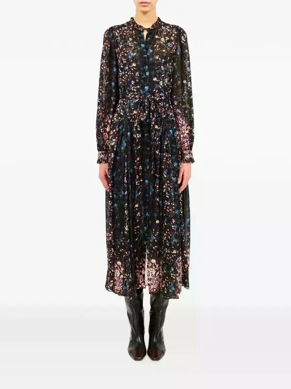 Ulla Johnson Tessa Floral-print Silk Midi Dress