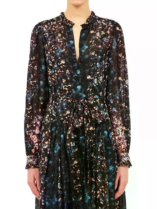 Ulla Johnson Tessa Floral-print Silk Midi Dress