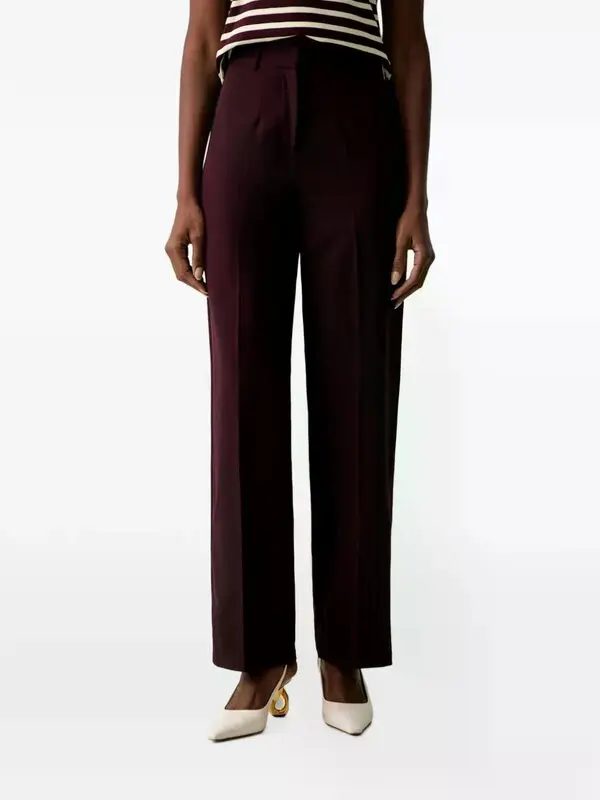MORGAN Pressed-crease Straight-leg Trousers