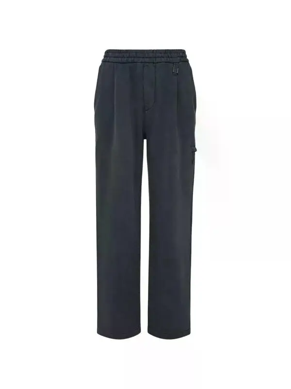 WOOYOUNGMI Elastic-waistband Pleated Track Pants