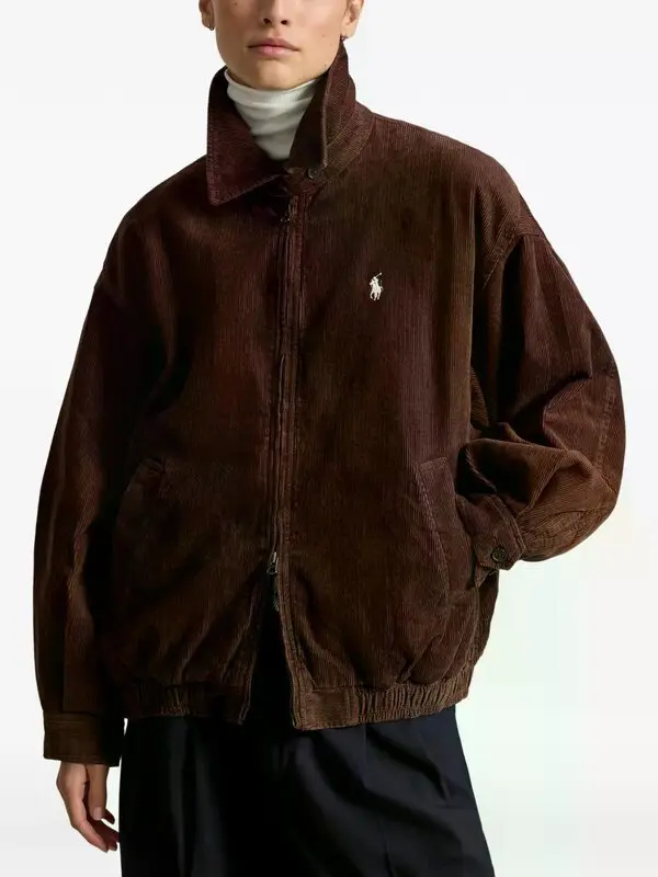 Polo Ralph Lauren Cotton Corduroy Harrington Jacket