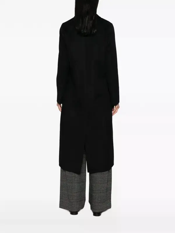 VICOLO Single-breasted Notched Lapel Coat