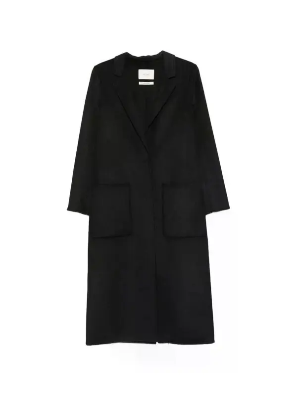 VICOLO Single-breasted Notched Lapel Coat
