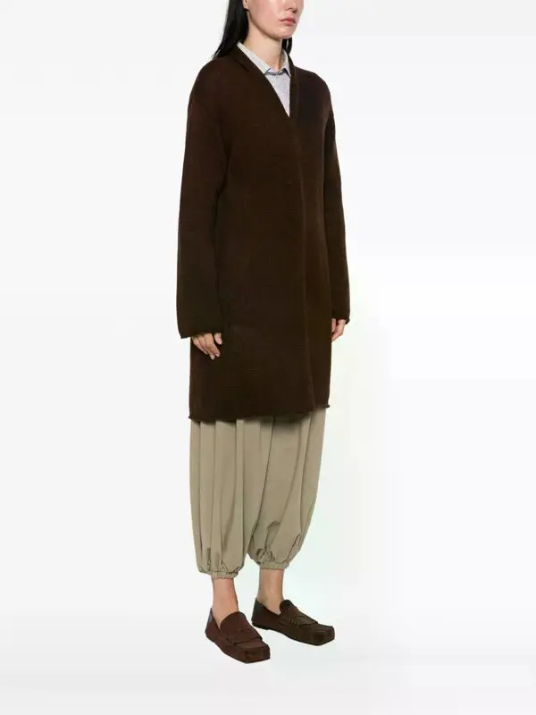 EMERSON RENALDI Knitted Open-front Cardigan