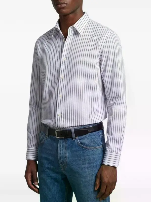 Saint Laurent Striped Cotton Shirt