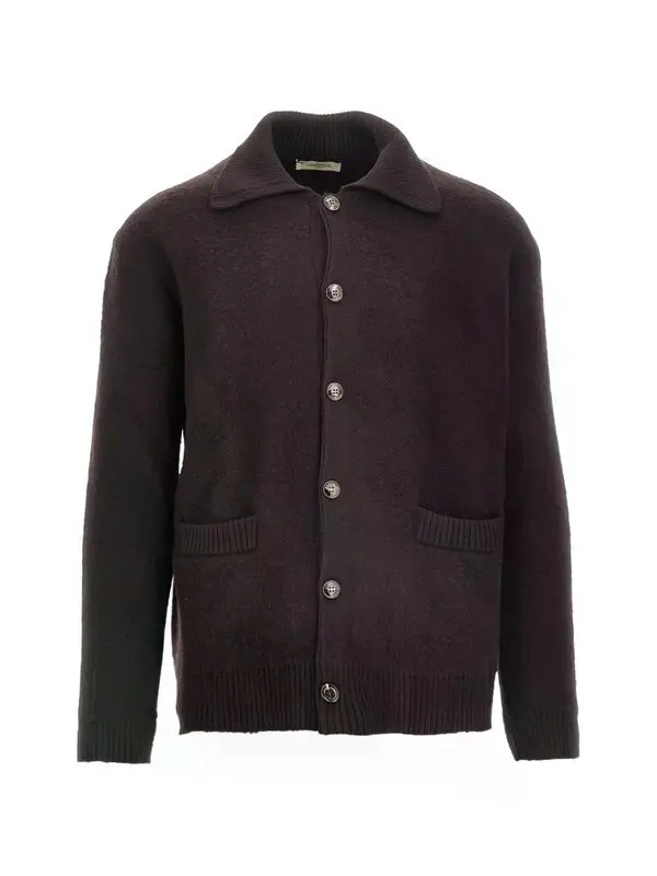 PIACENZA CASHMERE 1733 Virgin Wool Cardigan - Brown