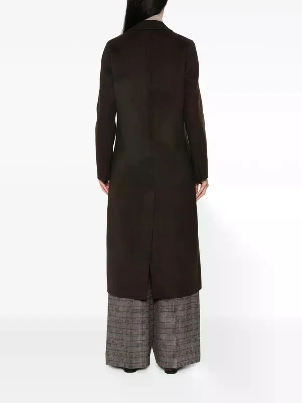 VICOLO Notched Lapel Patch Pocket Coat