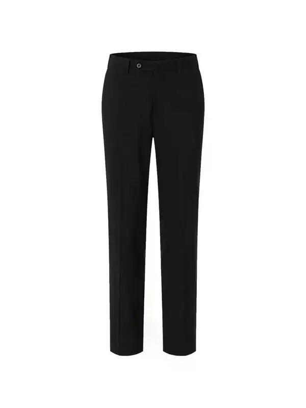 PT TORINO Pressed-crease Chino Trousers - Black