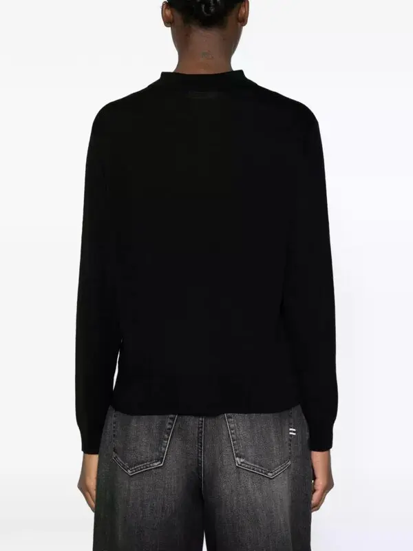 VICOLO Long-sleeve Polo Sweater