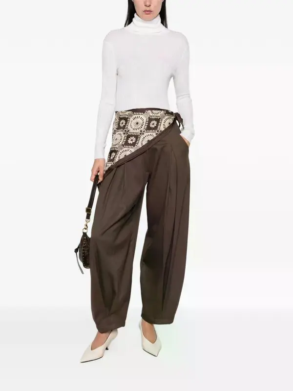 EMERSON RENALDI Ribbed-knit Roll-neck Sweater