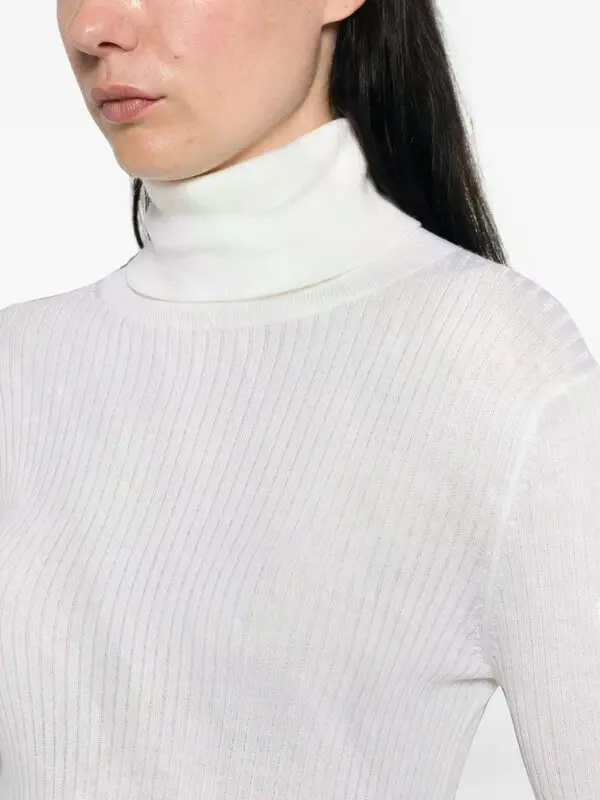 EMERSON RENALDI Ribbed-knit Roll-neck Sweater