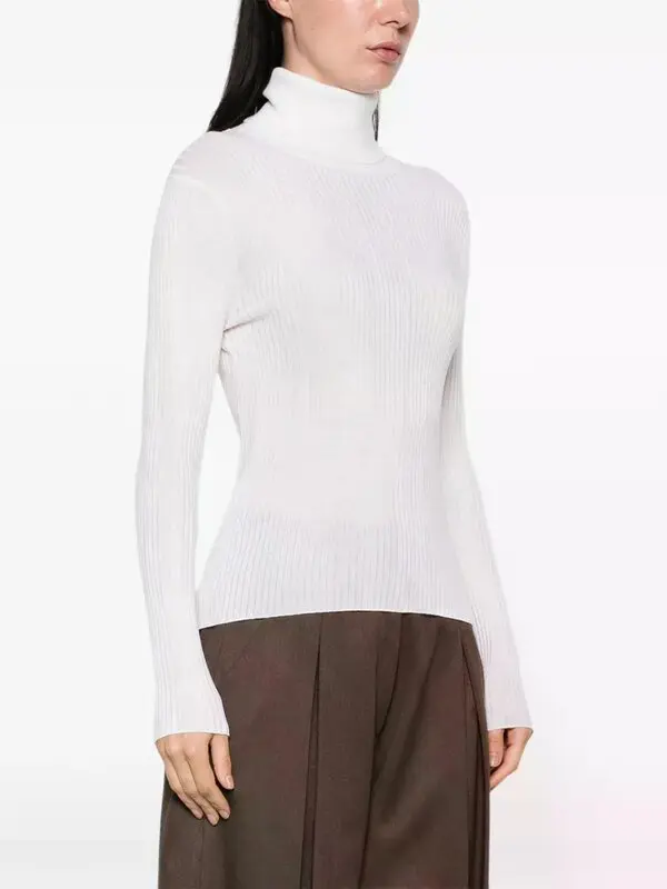 EMERSON RENALDI Ribbed-knit Roll-neck Sweater