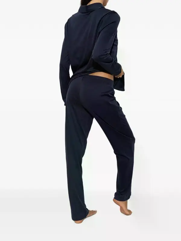 Hanro Button-up Cotton Two-piece Pyjama Set